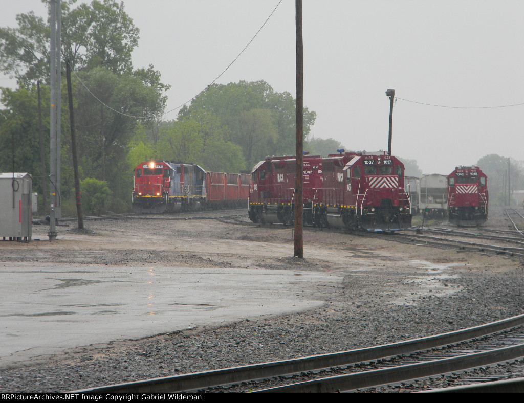 Getting Ready to Work the FOXY Yard